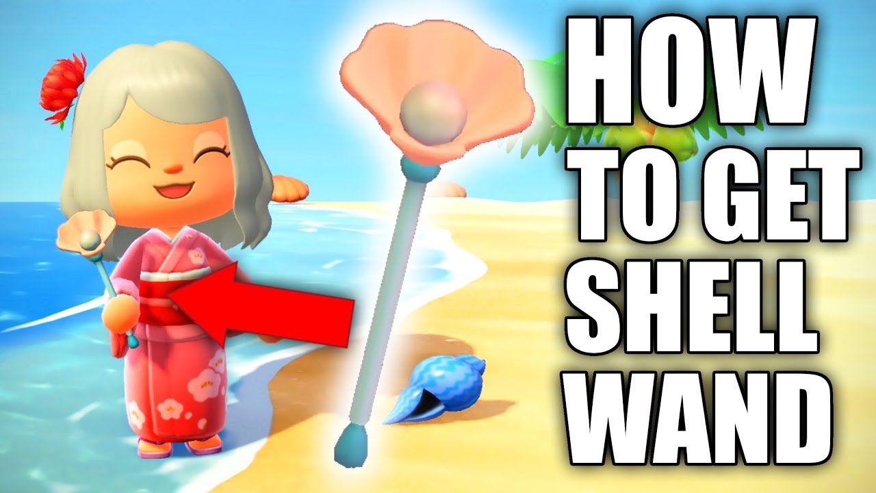 HOW TO GET Shell Wand In Animal Crossing New Horizons 2022 Mr Trucos